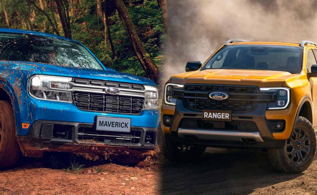 Ford Maverick vs Ford Ranger: ¿pick up compacta o pick up mediana ...