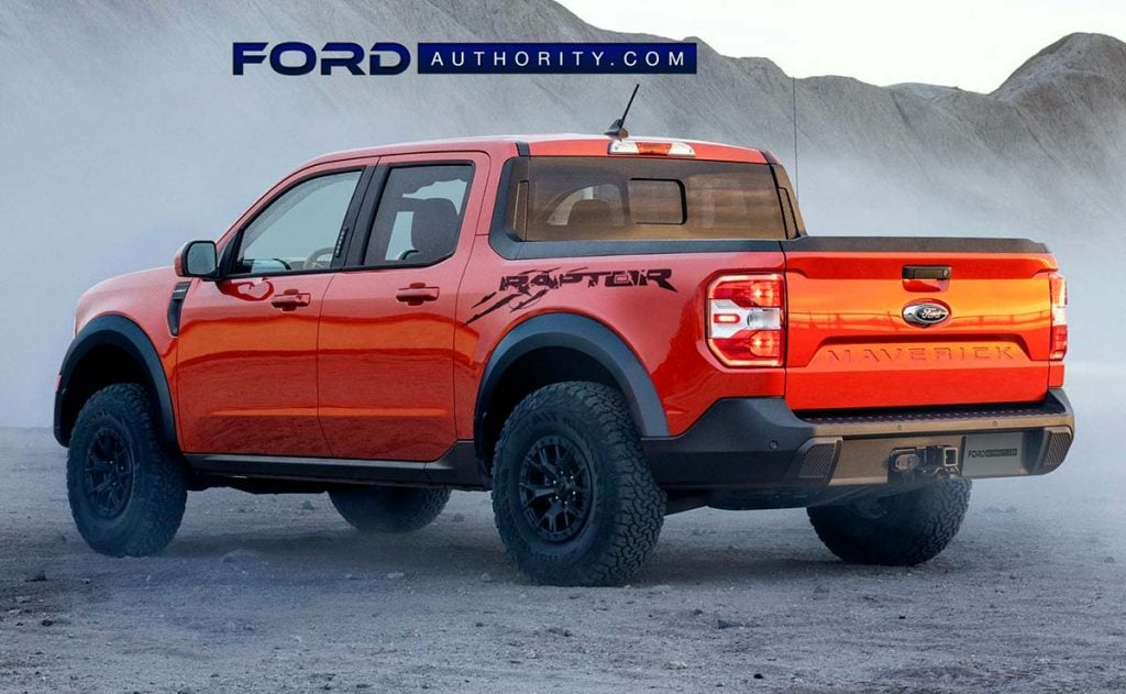 Ford Maverick: imaginan cómo sería la versión Raptor de la pick up ...