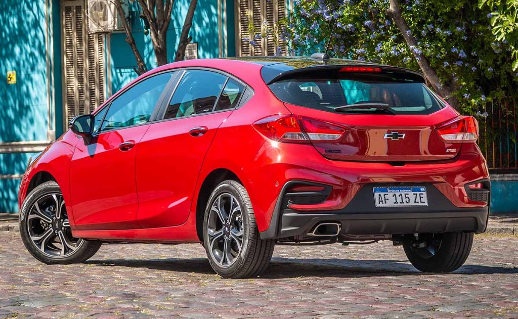 Chevrolet presentó los nuevos Cruze RS y Midnight en Argentina: precios ...