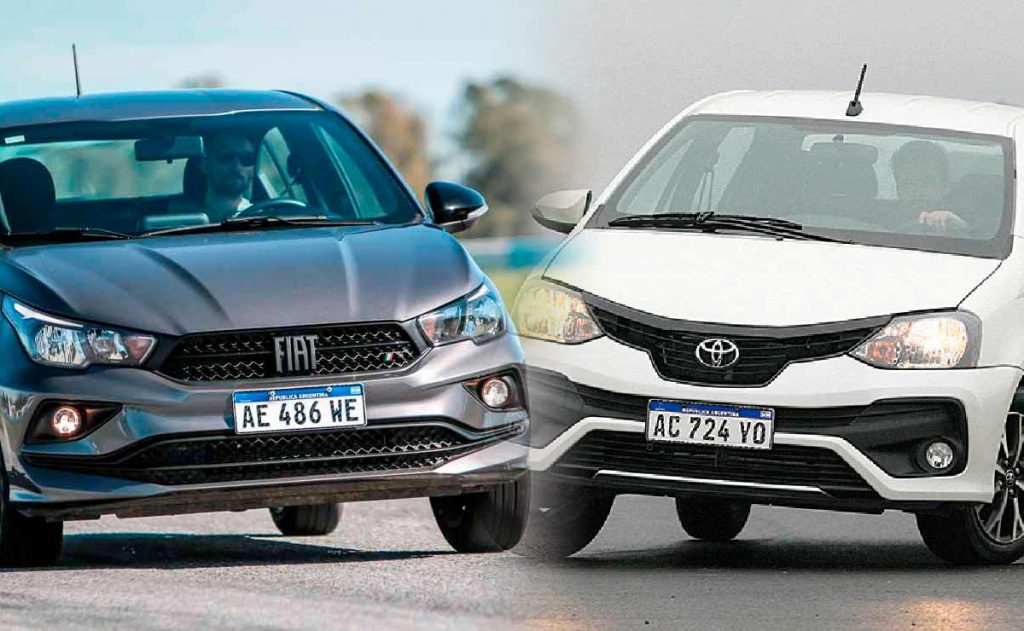 Fiat Cronos vs Toyota Etios: 5 diferencias clave entre los sedanes