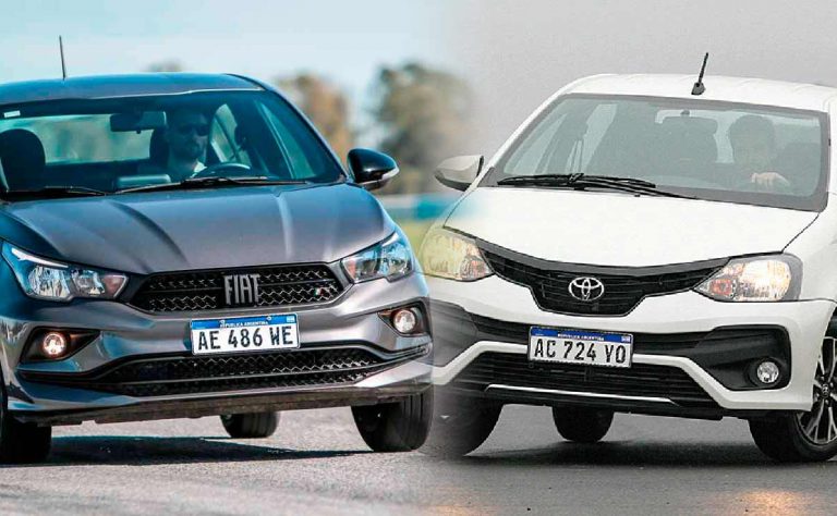 Fiat Cronos vs Toyota Etios: 5 diferencias clave entre los sedanes