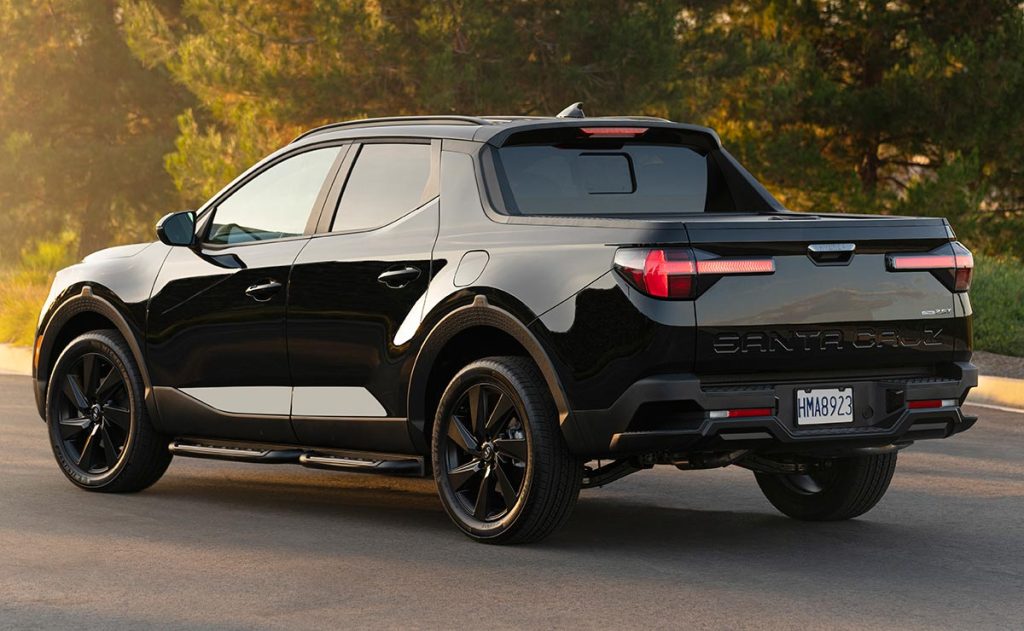 Hyundai Santa Cruz Night: así es la nueva versión de la pick up que ...