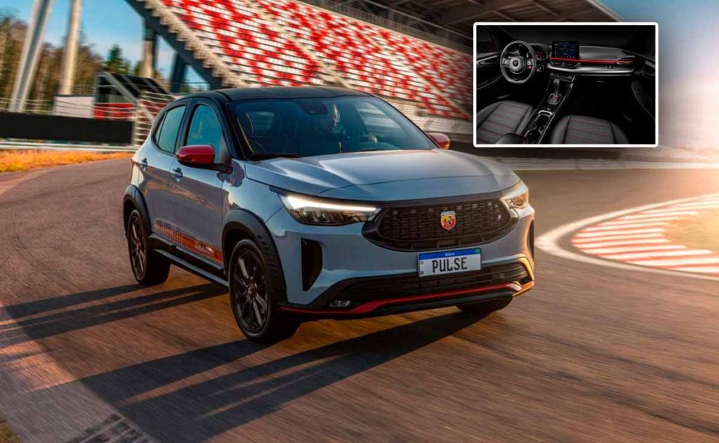 Fiat Pulse Abarth: así es el interior de la versión deportiva del crossover