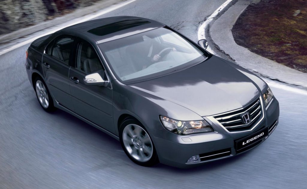 Honda Legend: el sedán más lujoso de la marca que iba contra las ...