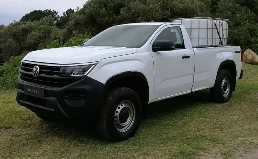Nueva Volkswagen Amarok cabina simple: así luce la versión más básica ...