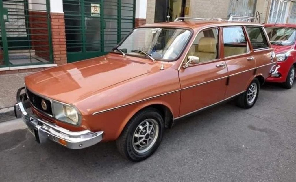 ¡Inmaculado! Mirá cómo está el interior de esta Renault 12 Break