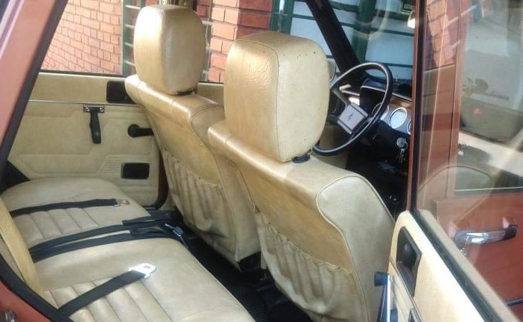 ¡Inmaculado! Mirá cómo está el interior de esta Renault 12 Break