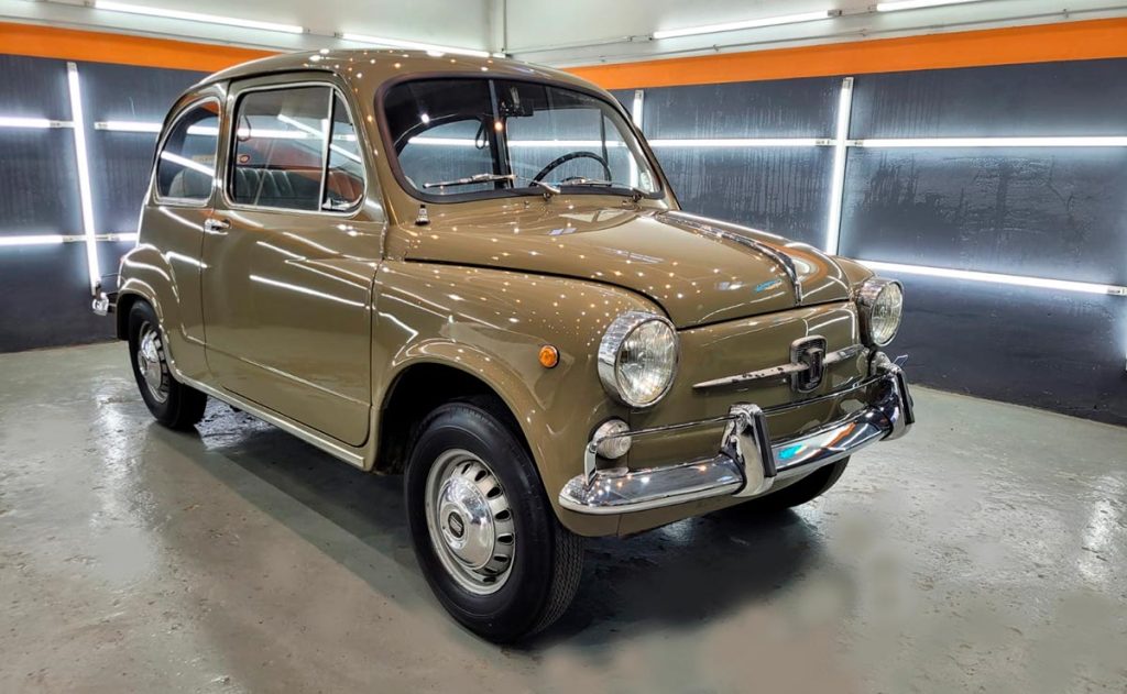 Una joya perdida en el tiempo: este Fiat 600 con 2.300 km estuvo ...