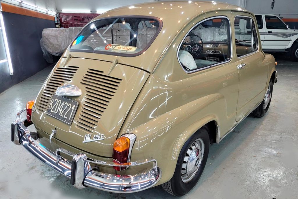 Una joya perdida en el tiempo: este Fiat 600 con 2.300 km estuvo ...