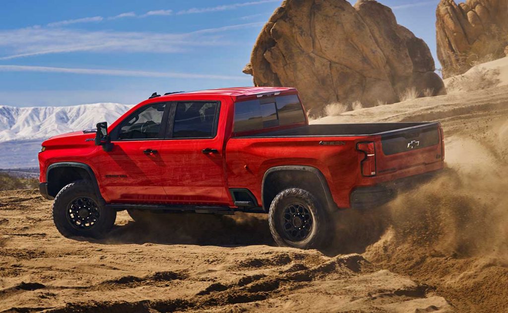 Chevrolet presentó una pick up con aspecto extremo y un V8 de 420 CV