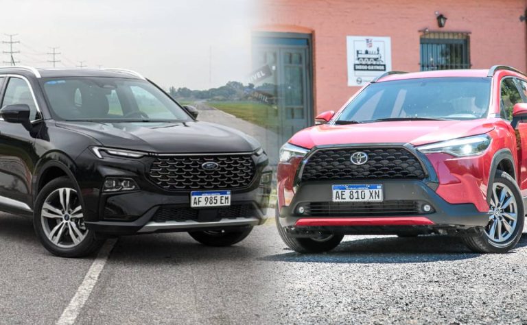 Ford Territory vs Toyota Corolla Cross: ficha técnica, fotos y diferencias