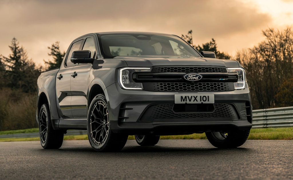 Ford desarrolló una pick up deportiva para el circuito: así es la ...