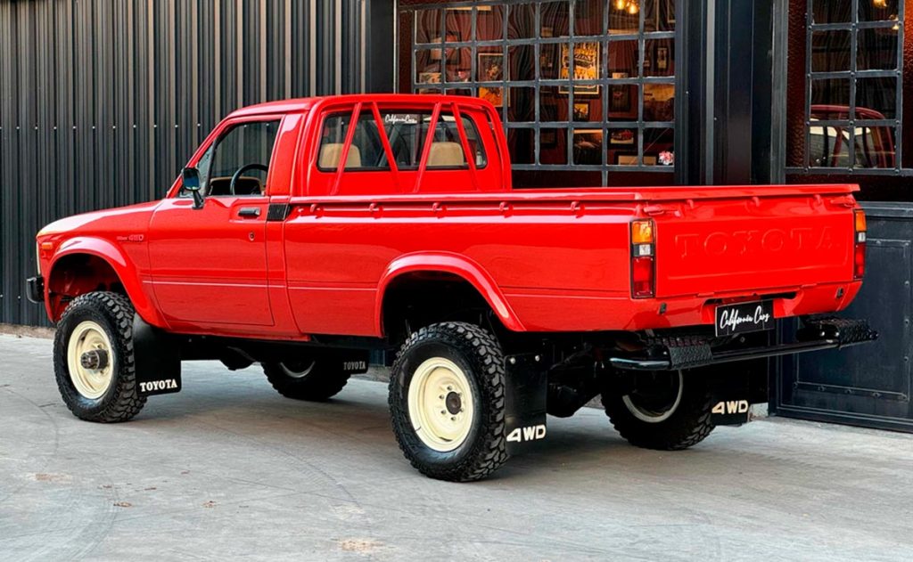 De colección: se vende una pick up Toyota 4x4 de los 80 con detalles ...