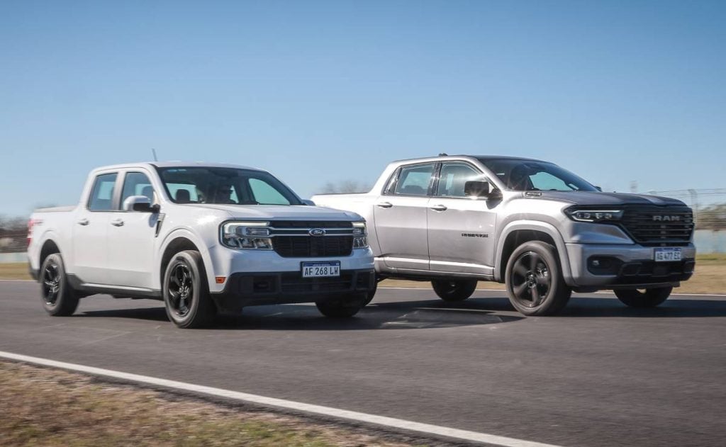 ¿RAM Rampage o Ford Maverick? Qué pick up gasta menos combustible