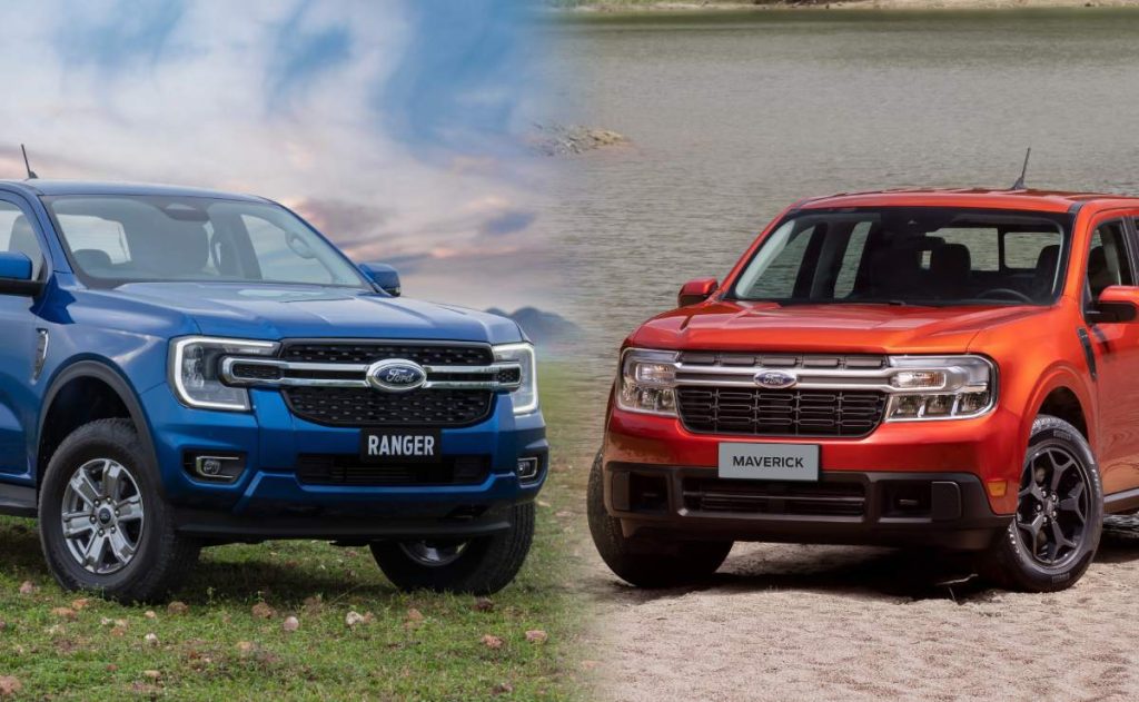 Ford Ranger intermedia vs Maverick full: ¿qué pick up conviene?