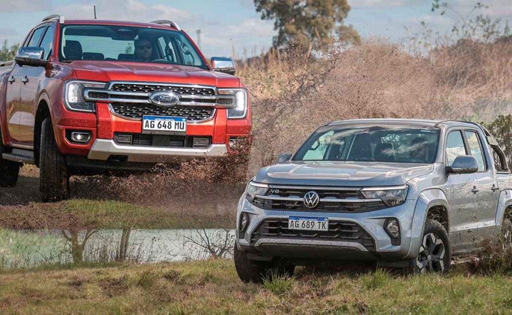 Nueva Volkswagen Amarok vs Ford Ranger: enfrentamos las dos pick ups ...