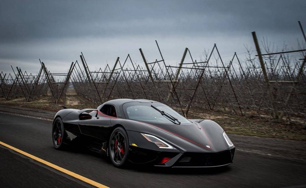 A más de 500 kilómetros por hora: este es el auto más rápido del mundo