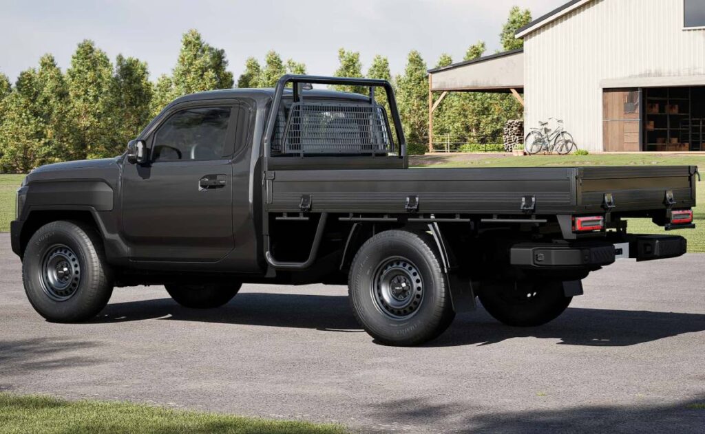 Así es la versión base de la pick up que competirá contra Hilux y Ranger