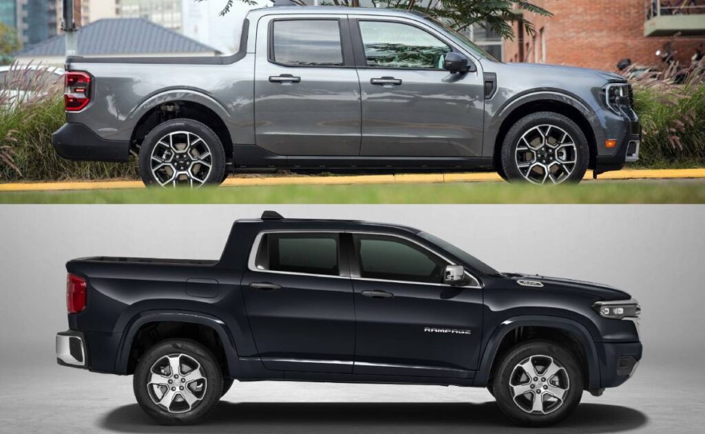Nueva Ford Maverick vs RAM Rampage: ¿qué pick up es mejor?