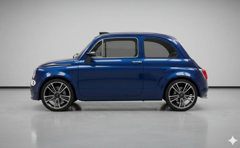 Así sería el modelo 2025 del “Fitito”: el Fiat 600 moderno