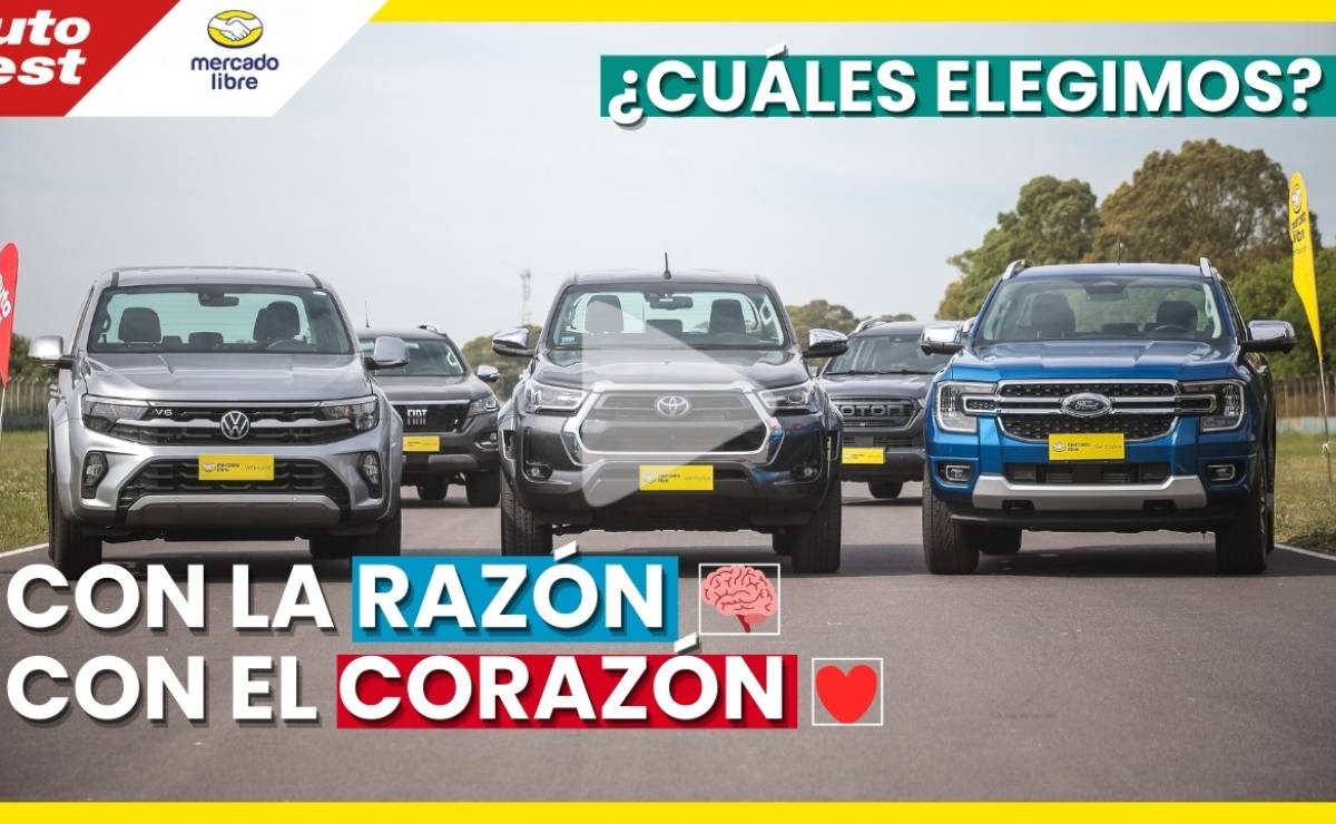 Con el corazón o la billetera: ¿qué pick up elegir? Amarok, Hilux ...